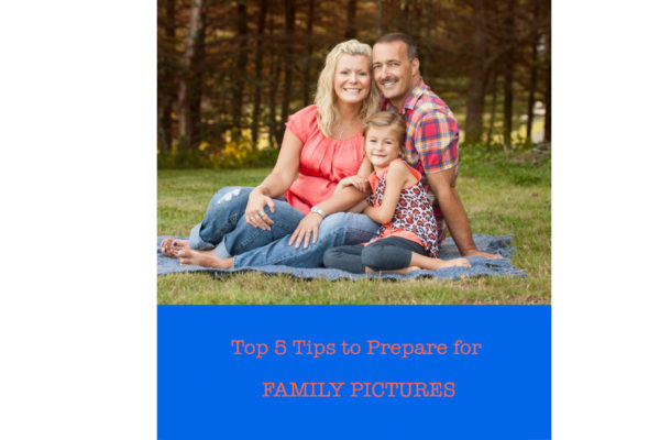 Top 5 Tips to Prepare for Family pictures